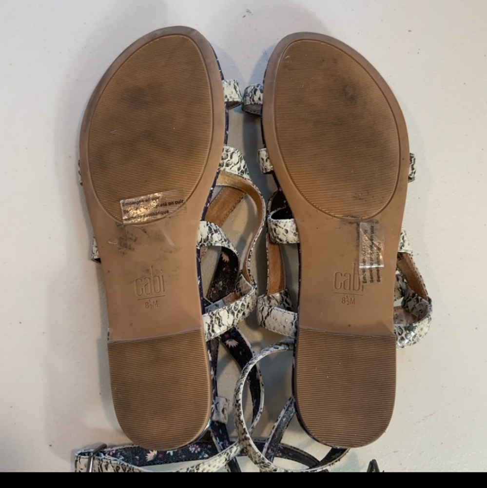 Cabi Athena Gladiator Snake, Reptile Skin Print Strap… - Gem